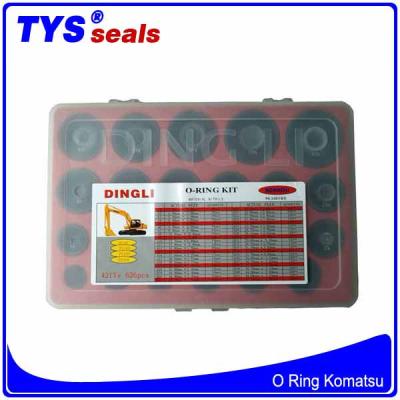 China Komatsu PC60 PC100 PC200 Bucket Cylinder Seal Kit O Ring Rubber NBR Material for sale
