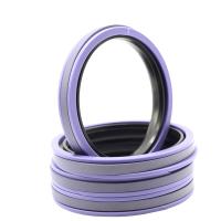 China PTFE Hydraulic Cylinder Piston Seal Types 85mm Chemical Resistant for sale