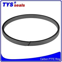 China Cylinder PTFE Carbon Fiber Piston Rod Seals Anti Wear 70mm for sale