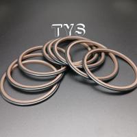 China 80x91.5x4.2black and brown  Rotary Shaft Seals Kit GRS Rod Step Seal Ring for Excavator High Quality Glyd best seal Ring for sale
