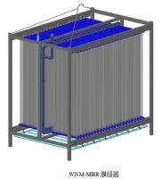 China PVDF MBR Membrane with 0.03μm Pore Size and 60m2 Surface Area for Out-inside Module Waste Water Treatment for sale