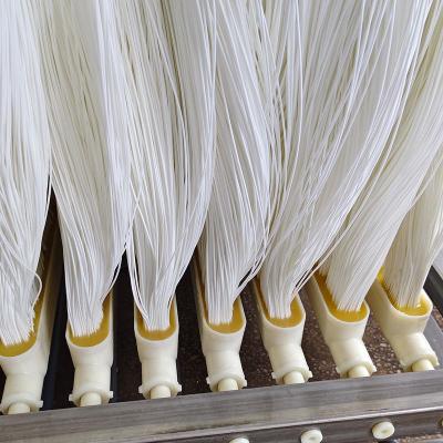China PVDF Hollow Fiber Mbr Membrane 0.1 Micron Pore Polyacrylonitrile Membrane High Breaking Point for sale
