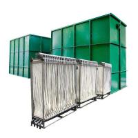 China PVDF Hollow Fiber Ultrafiltration Membrane 0.03μM Pore 160×1810mm Flat Sheet for sale
