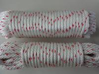 China 20 Strands Diamond Braided Rope Solid Braided Polyester Rope for sale