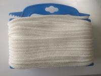 China 1/4'' X 65' Polypropylene Diamond Braid Cord 6mm Assorted Color for sale