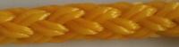 China Resists Oil Polypropylene Hollow Braided Rope Rot Proof for sale