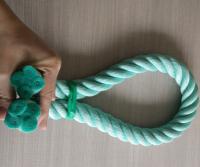 China 4 Strand Lead Core Rope 34mm Thickness Polyolefin Fiber Lead Chain for sale