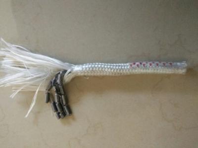 China 24 Strand 13mm Braided Lead Core Rope High Tenacity Polyester Lead Chain for sale