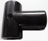 China Standard T Connector Black PA6 Playground Spare Parts for sale