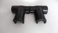China Standard T Connector Black PA6 Playground Spare Parts for sale