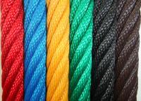 China 20mm Polyester Combination Rope Wire Reinforced Rope High Tensile Strength for sale