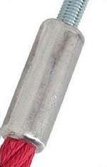 China Aluminium X Connector 16mm Combi Rope Playground Spare Parts for sale