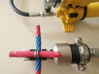 China Double Connector Crimping Tool Hand Pump High Carbon Steel for sale
