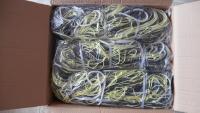 China Knotted  Striped Soccer Net Polyethylene Square 120mm Senior Net for sale