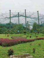 China 20mm x 20mm diamond mesh Bird Cage Bird Net Polyethylene UV treated for sale