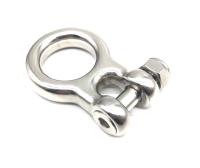 China Stainless Steel 304 Single Eye Shackle Playground Spare Parts for sale