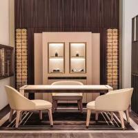 China Modern Wood & Glass Jewelry Display Furniture for Luxury Boutique for sale