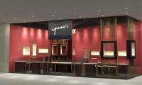China Luxury Wood Body Jewelry Showcase with Full Vision Glass Design for sale