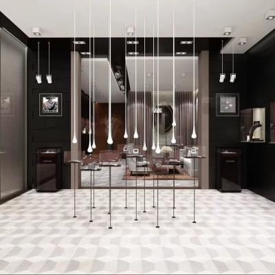 China Luxury Jewelry Store Display Fixtures Custom Cabinets Counters and Shelves for sale