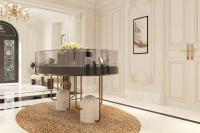 China High End Glass Jewelry Showcase Lockable For Jewelry Shop for sale