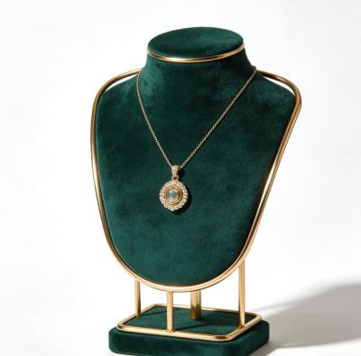 China Geometric Metal Jewelry Stand | Modern Display Rack for Earrings & Necklaces for sale