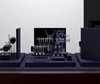 China Luxury Dark Purple Velvet Jewelry Display Set, Premium Metal & Wood Jewelry Stand Organizer for Necklaces, Earrings & Rings for sale