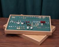 China Velvet Jewelry Display Holder for Wedding Jewelry Exhibition Props for sale