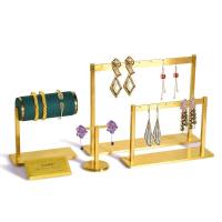 China Metal Jewelry Display Stand Set for Ring Earring Bracelet Necklace Show for sale