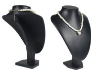 China Wholesale Flannel Lightweight Jewelry Necklace Pendant Chain Rack Stand Bust Multi-Height Options for sale