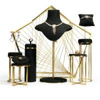 China Metal Jewelry Display Stand for Necklace Pendant Hanging Exhibition Show for sale