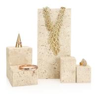 China Limestone Earthy Merchandising Bracelet Jewelry Display showcase Stand Tray for Retail Shop for sale
