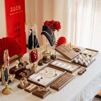 China Luxury Jewelry Display Props With Custom Logo for Brand Promotion for sale