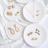 China Jewelry Store Counter Display Props for Ring Earring Necklace Set for sale
