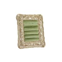 China Luxury Wooden Jewelry Display Tray With Leather Surface for sale