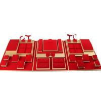 China Metal Arc Jewelry Storage Props Plate Ring Display Tray for sale