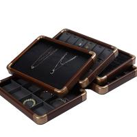China Metal Arc Simple Jewelry Display Tray Jewelry Storage Box Necklace Ring for sale