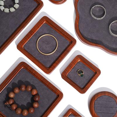 China Arc Metal High Grade Jewelry Display Tray Jewelry Storage Plate Ring Necklace Box Factory Wholesale Professional Supply for sale
