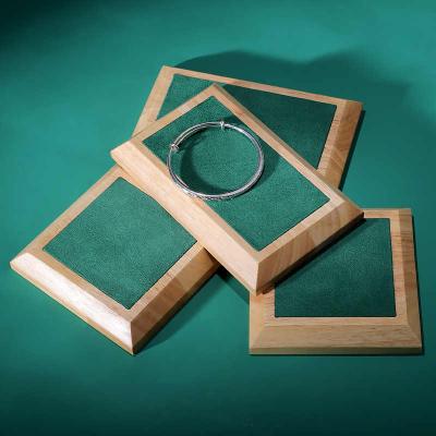 China Metal Arc High Grade Jewelry Display Box Jewelry Storage Plate Necklace Display Tray Factory Wholesale Custom Source for sale