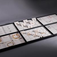 China Metal Arc High Grade Jewelry Display Box Jewelry Storage Plate Necklace Display Tray Factory Wholesale Custom Source for sale