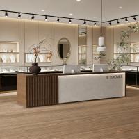 China Wooden Jewelry Cabinet Showcase Luxury Jewelry Display Counter for Jewellery Showroom for sale
