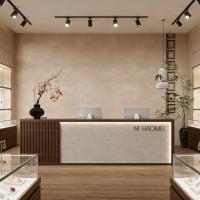 China Wooden Jewelry Cabinet Showcase Luxury Jewelry Display Counter for Jewellery Showroom for sale