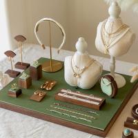 China Velvet Jewelry Display Stand Modern Jewelry Props for Jewelry Store Decoration for sale