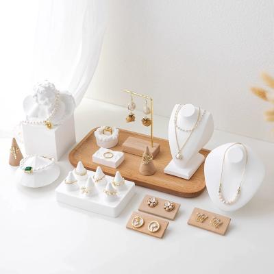 China Jewelry Display Pad Ring Earring Display Mat Soft Velvet Props for Jewelry Showcase for sale
