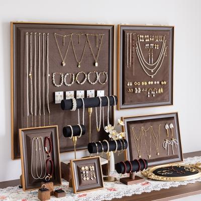 China Large Jewelry Display Tray Multi-Grid Jewelry Organizer for Jewelry Shop Counter for sale