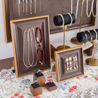 China Large Jewelry Display Tray Multi-Grid Jewelry Organizer for Jewelry Shop Counter for sale