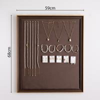China Large Jewelry Display Tray Multi-Grid Jewelry Organizer for Jewelry Shop Counter for sale