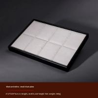 China Metal Arc Jewelry Display Storage Plate Bracelet Ring Necklace Tray Commercial Display Box Factory Direct Wholesale for sale