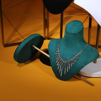 China Simple Metal Arc Jewelry Storage Box Necklace Ring Display Tray Jewelry Display Plate Factory Professional Supply for sale