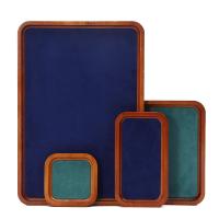 China Metal Arc Border Jewelry Storage Plate Jewelry Display Tray Ring Display Box Factory Direct Customizable for sale