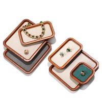 China Metal Arc Border Jewelry Storage Plate Jewelry Display Tray Ring Display Box Factory Direct Customizable for sale
